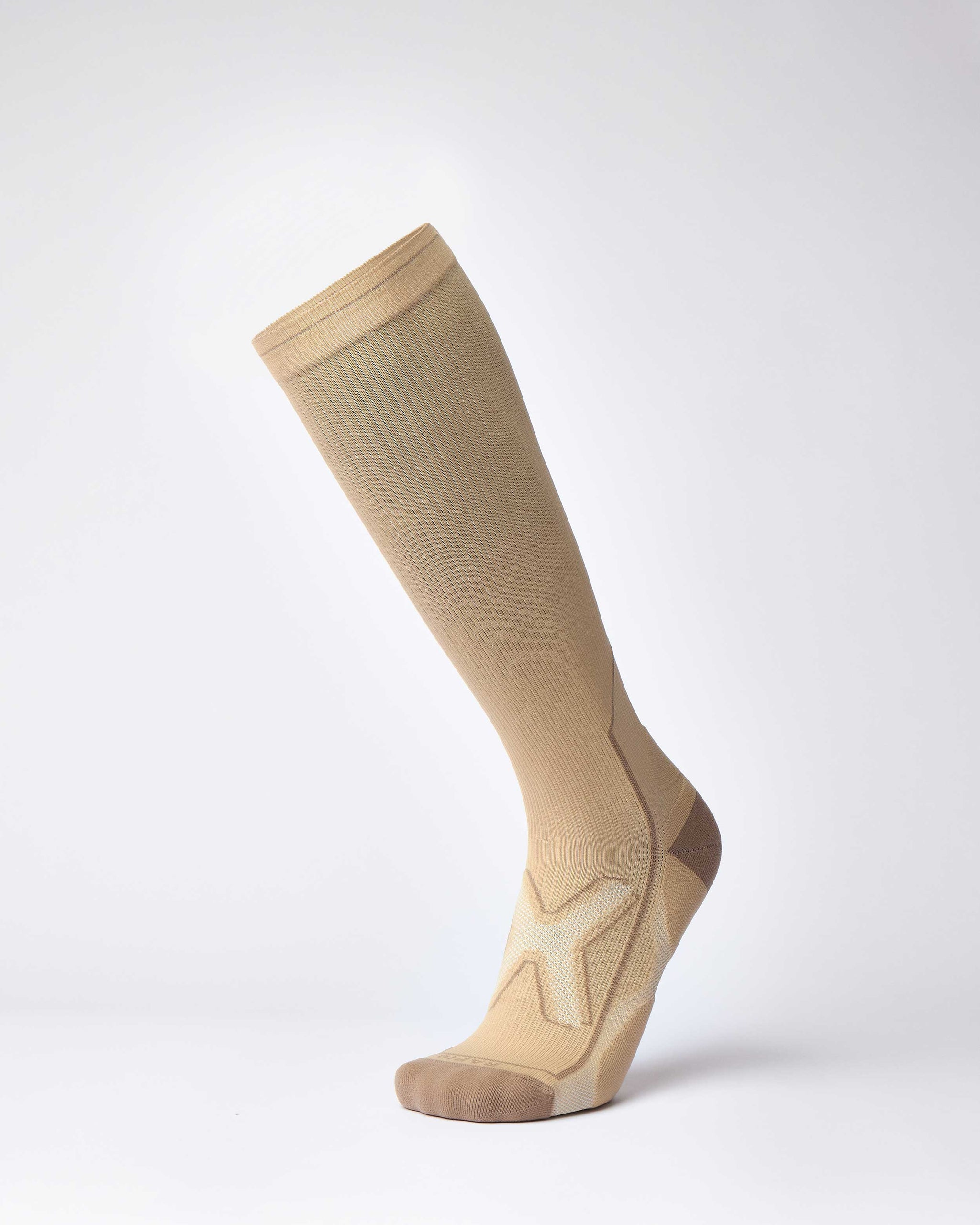 BIOSx Rapid Recovery Compression Socks - Soft Stone