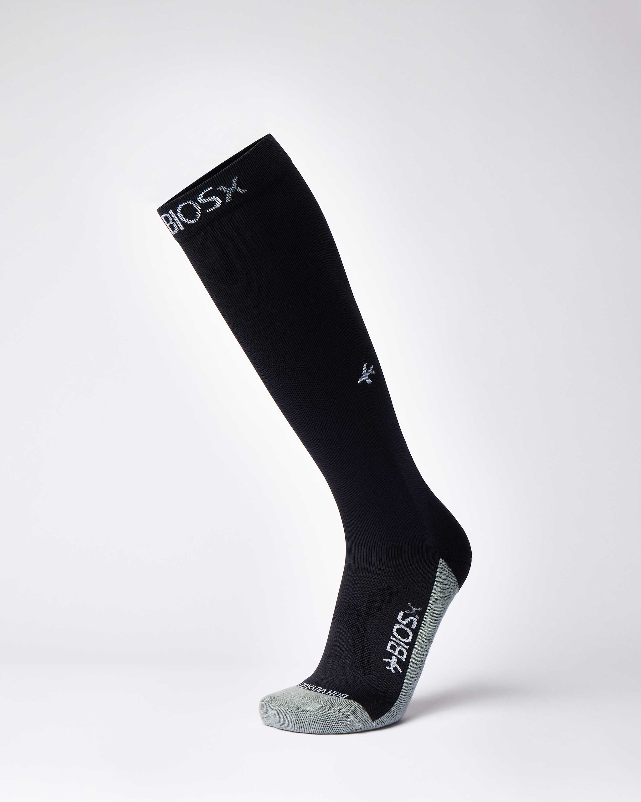 BIOSx Departures Travel Compression Socks - Black