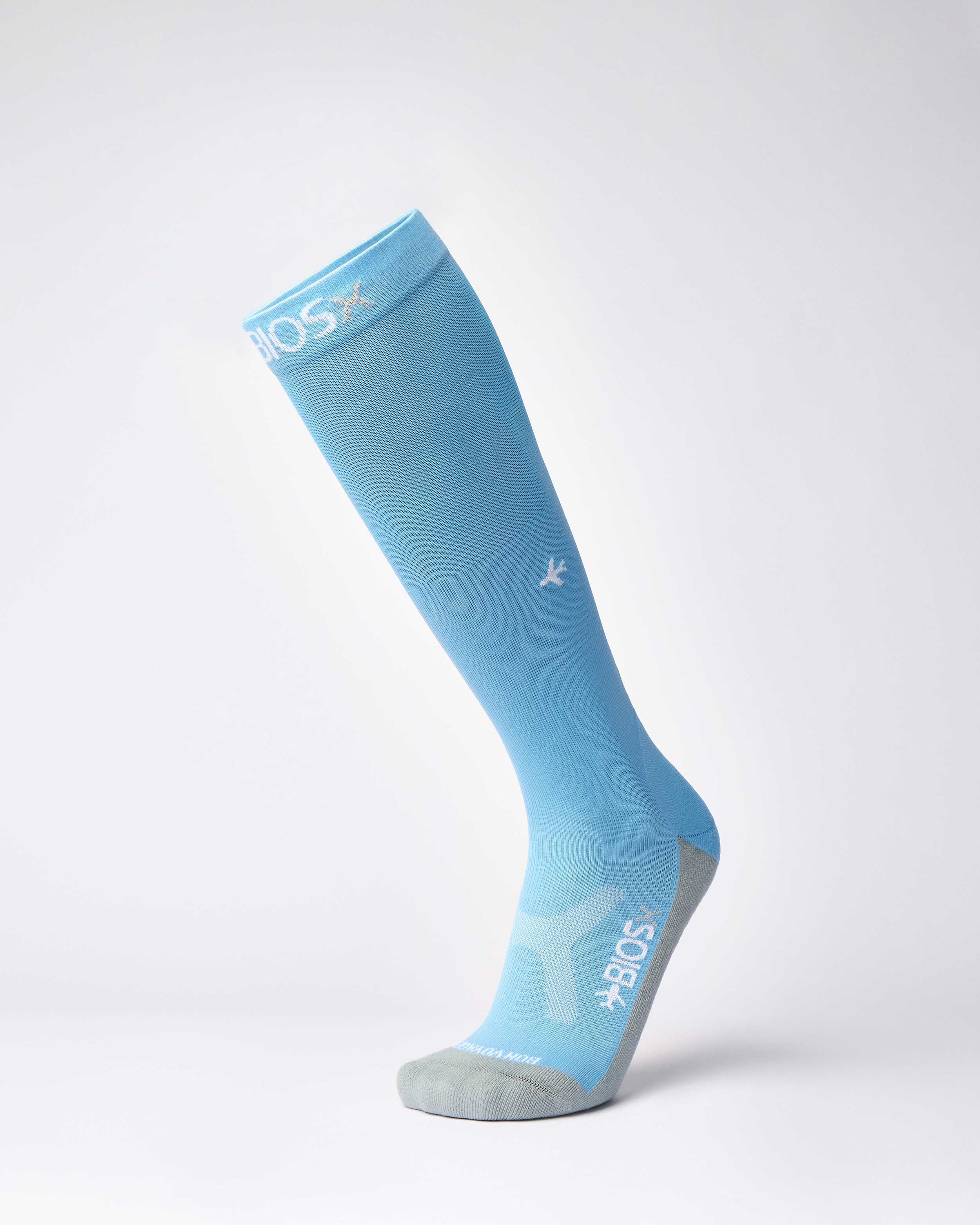 BIOSx Departures Flight Compression Socks - Sky Blue